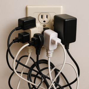 Is it dangerous to plug too many things into one outlet? - Yes ...